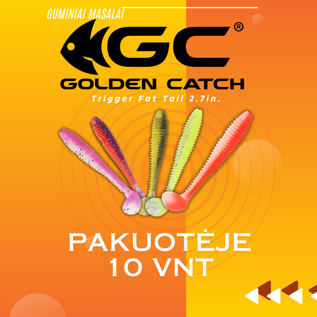 Golden Catch ZEOX Silikoniniai Guminiai Masalai