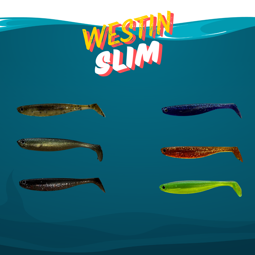 Westin Guminukai Slim 5 cm gera kaina | Prie Sendvario